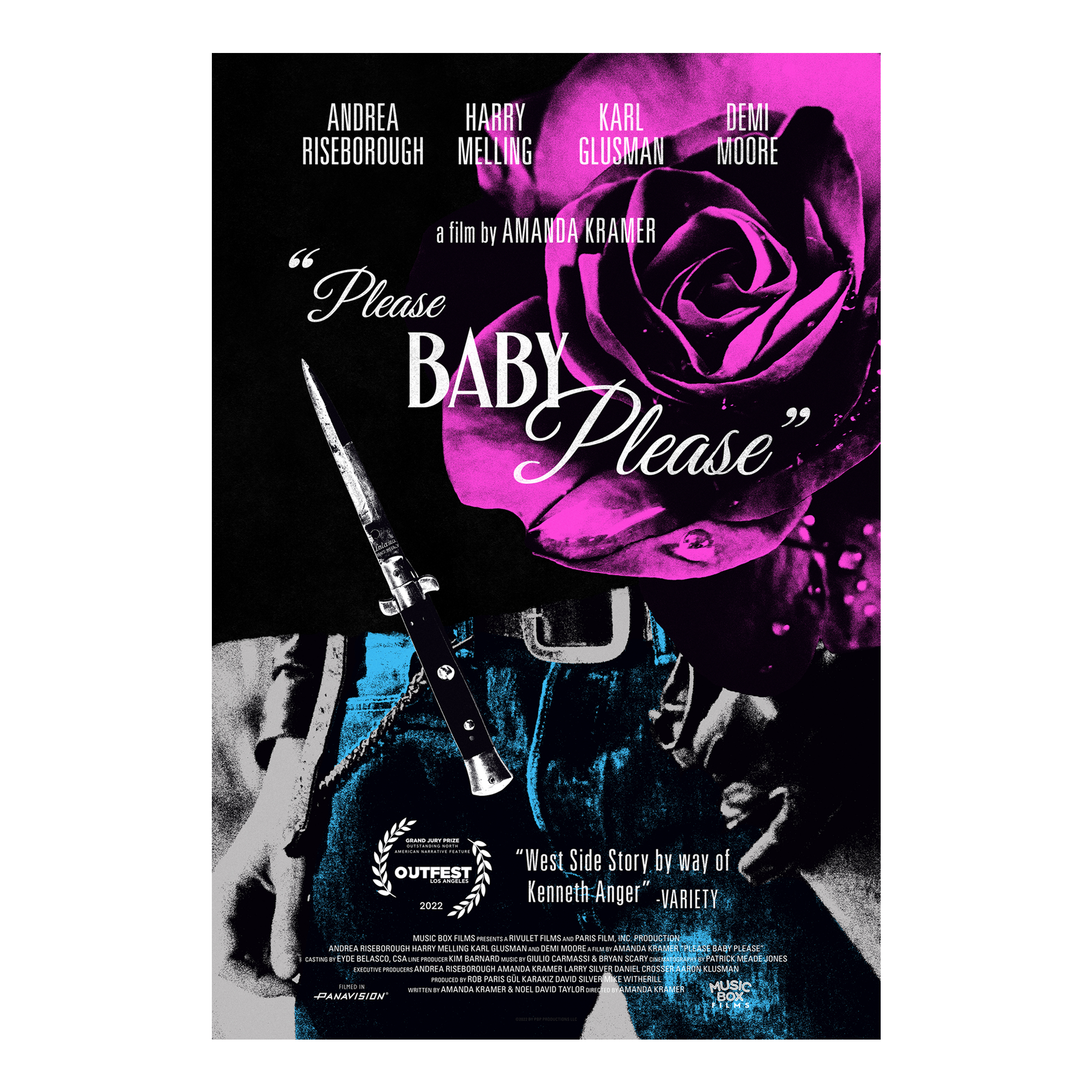 PLEASE BABY PLEASE Poster – Music Box Shop